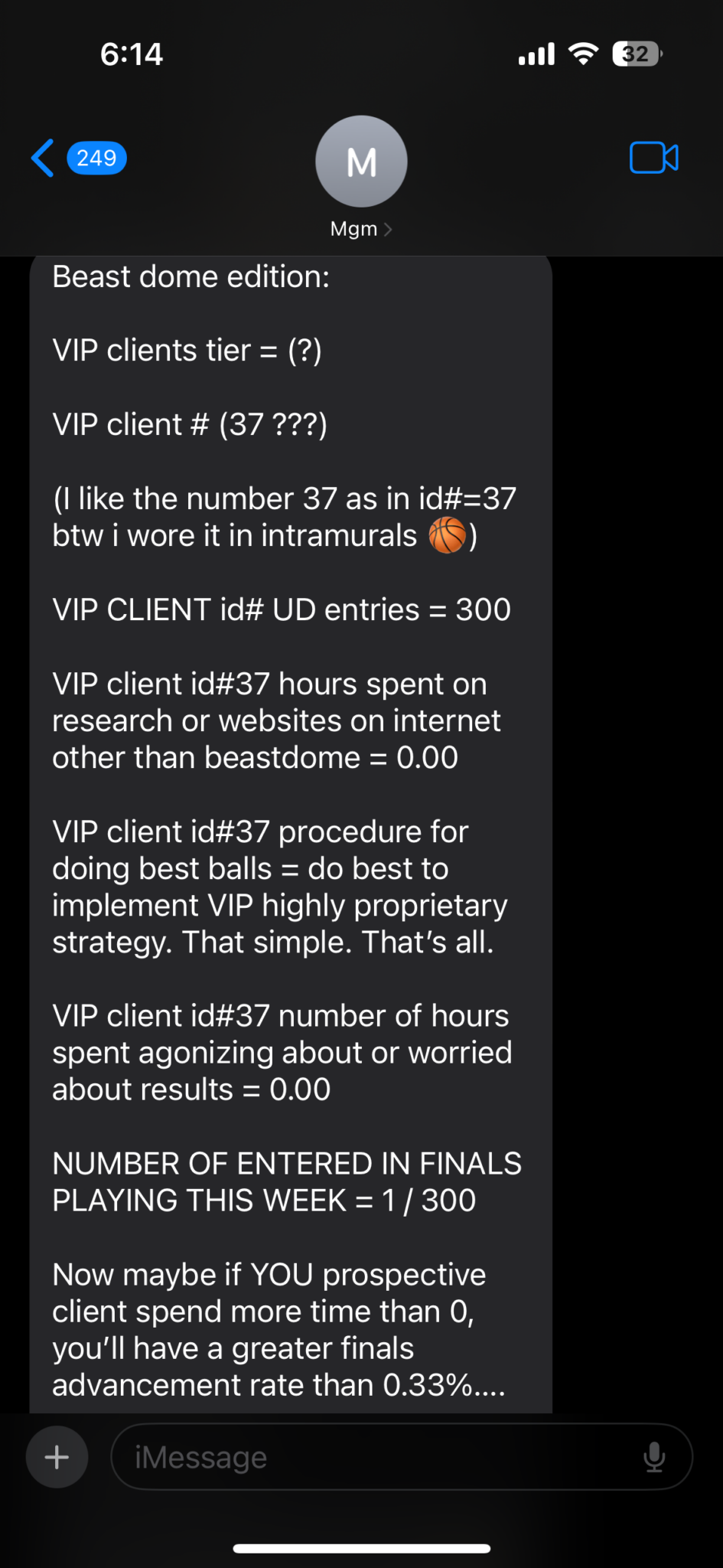 FANTASY FOOTBALL OCTOBEAST (FINAL CHAPTER) BEAST DOME