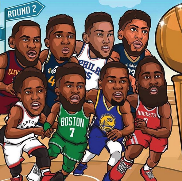NBA PLAYOFFS THE 2nd ROUND BEAST DOME