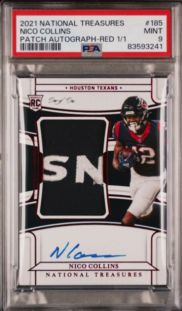 FANTASY FOOTBALL 2024 BUST NICO COLLINS BEAST DOME