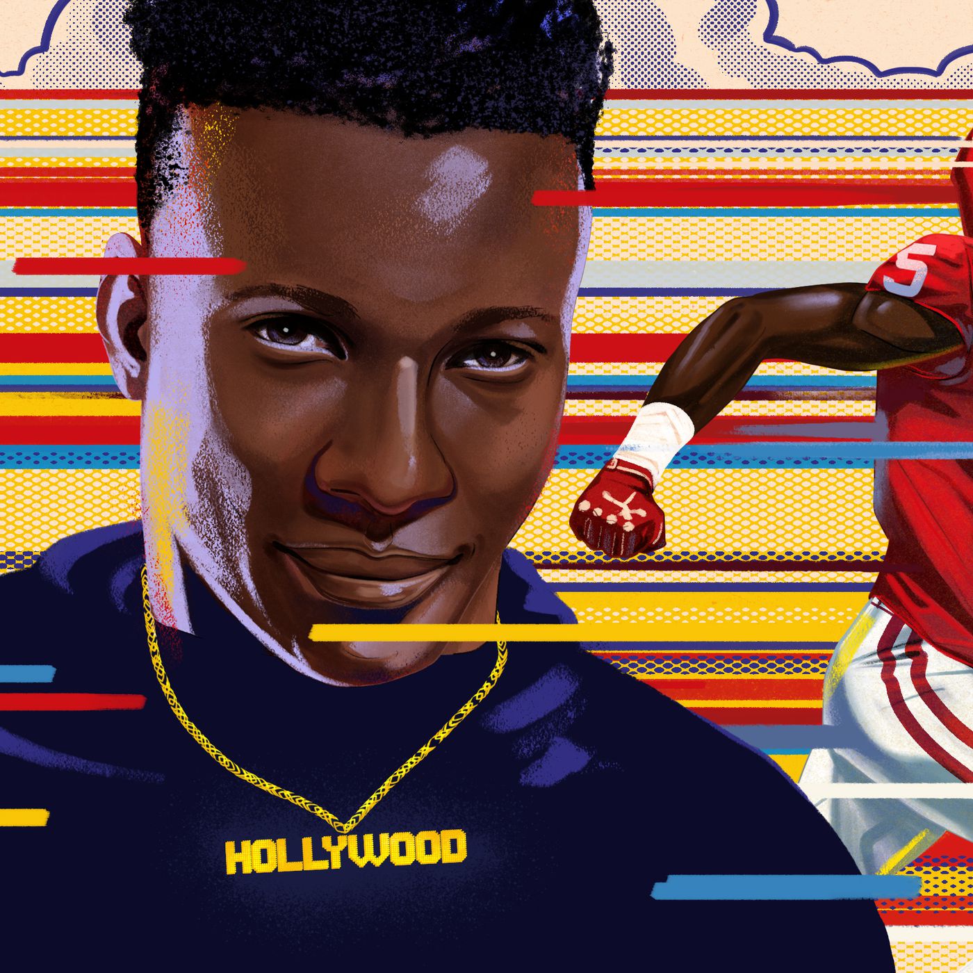 FANTASY FOOTBALL BUST OF THE YEAR VOL. IV HOLLYWOOD BROWN BEAST DOME